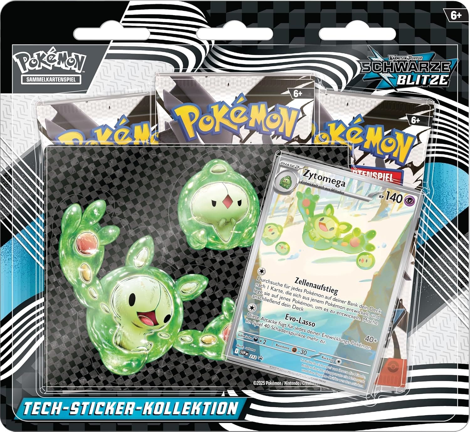 Pokemon Schwarze Blitze Tech-Sticker Kollektion - Lootcave